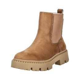 Tom Tailor Stiefelette »Stiefelette Lederimitat/Textil« Hazel 37 37 Verschluss: Reißverschluss