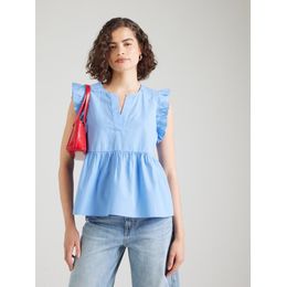 Selected Blusentop 'SLFBLAIR-IDA' Damen Gr&ouml;&szlig;e XS hellblau