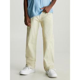 Calvin Klein Jeans Chinohose »CEREMONY STRAIGHT LEG CHINO« Kinder bis 16 Jahre Green Haze 4 (104) - N-Gr N-Gr 4 (104) Chinohose von Calvin Klein...