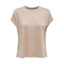 Only Shirt in Hellbraun - 50% | Größe XS | Damen-tops