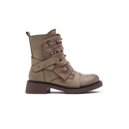 Foreverfolie Boots in Beige - 70% | Größe 36 | Damen-stiefel