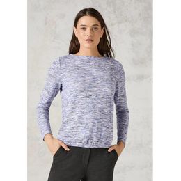 Cecil Pullover in Dunkelblau/ Weiß - 45% | Größe L | Damen-pullover-cardigans