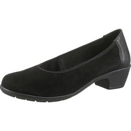 Damen Pumps f&uuml;r kr&auml;ftige F&uuml;&szlig;e schwarz, Gr&ouml;&szlig;e 40