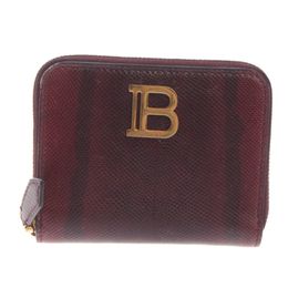 Balmain Geldbörse / Etui Damen Größe One Size Second Hand dunkelbraun