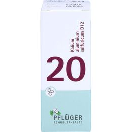 Pfl&uuml;ger&reg; Biochemie Pfl&uuml;ger 20 Kalium alumin.sulfur.D 12 Gl. 15 g