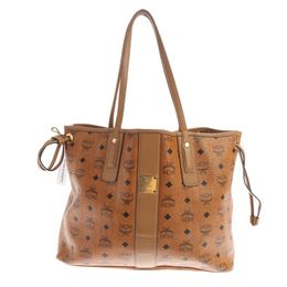 MCM Shopper Damen Größe One Size Second Hand hellbraun