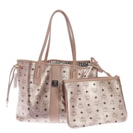 MCM Shopper Damen Größe One Size Second Hand rosegold