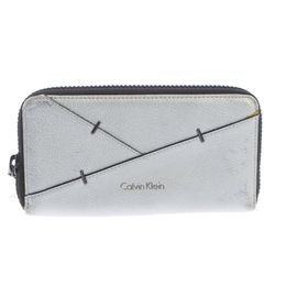 Calvin Klein Geldbörse / Etui Damen Größe One Size Second Hand grau