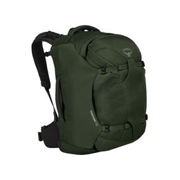 Osprey Farpoint 55 - Reiserucksack 55 cm (tunnel vision grey) in gopher green | Gr.: onesize