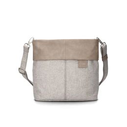 Zwei Olli OT8 - Schultertasche 25 cm (salbei) in sand | Gr.: onesize