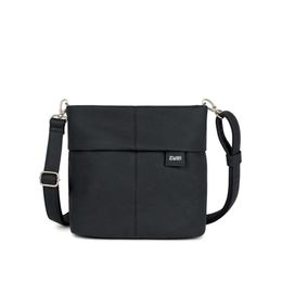 Zwei Mademoiselle M8 - Schultertasche 25 cm (sage) in nubuk-black | Gr.: onesize