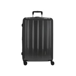 Check.In London 2.0 - 4-Rollen-Trolley 75 cm (orange) in carbon schwarz | Gr.: onesize