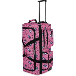 Normani Reisetasche mit 3 Rollen 80 Liter in Einhorn Pink | Gr.: onesize