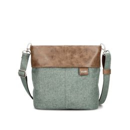 Zwei Olli OT8 - Schultertasche 25 cm (salbei) in eucalyptus | Gr.: onesize