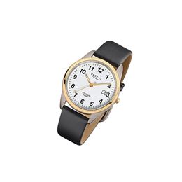 Regent Uhren Analog-Armbanduhr Regent Titan-Uhren schwarz mittel (ca. 36mm) | Gr.: onesize