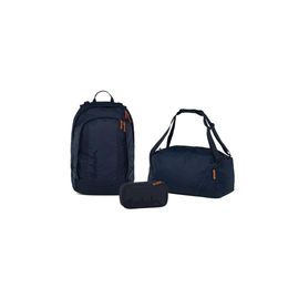 Satch Schulrucksack-Set AIR Nordic Blue 3-teilig in Blau | Gr.: onesize