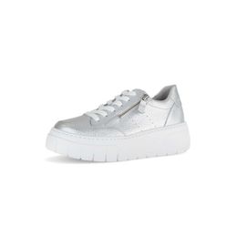 Gabor Sneaker low in silber | Gr.: 39