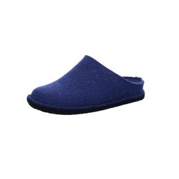 Haflinger Hausschuh in blau | Gr.: 40