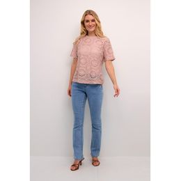 Cream Kurzarm-Bluse CRTiley Regular fit in Burnished Lilac | Gr.: 38