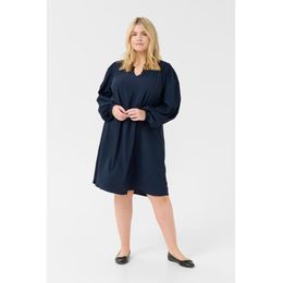 Kaffe curve Kleid KClunda A-shape in Midnight Marine | Gr.: 44