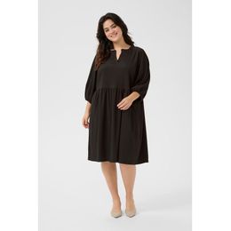 Kaffe curve Jerseykleid KCmilly Regular fit in Black Deep | Gr.: 44