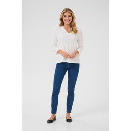 Kaffe Langarm-Bluse KAenya Regular fit in Chalk CC. | Gr.: L