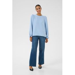 Kaffe Langarm-Bluse KAnita Regular fit in Forever Blue CC | Gr.: 44