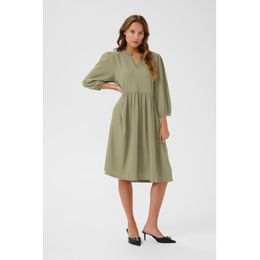 Kaffe Jerseykleid KAmolly Regular fit in Vetiver | Gr.: 40