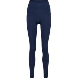 Hummel Leggings Hmlhiit Damen in DRESS BLUES | Gr.: M