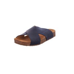 Haflinger Pantolette in blau | Gr.: 45