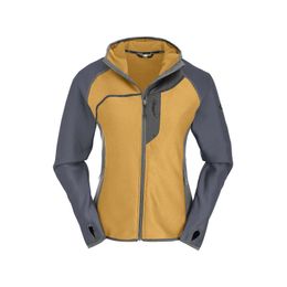 Maul Sport Stretchfleecejacke Chiemgau II mit Kapuze in Gold | Gr.: 40