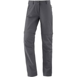 Schöffel Schöffel Hose Zip-Off Trousers in Dunkelgrau | Gr.: 23