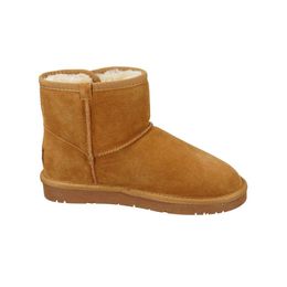 BIOSOFT Winterstiefel Mini Button in Chestnut | Gr.: 39