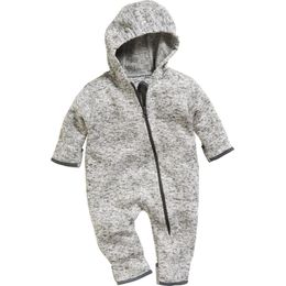 Playshoes Outdoor Overall "Strickfleece-Overall" in Grau | Gr.: 68