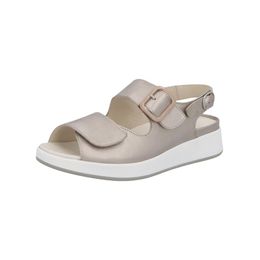 SOLIDUS Damen Sandaletten Kami - Weite K in Beige | Gr.: 40,5