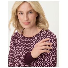 Olsen Langarmshirt in Dark Wine | Gr.: 42