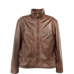 CBL Herren Lederjacke in cognac braun | Gr.: 60