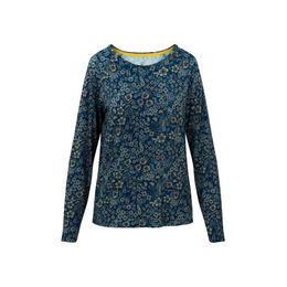 PIP Studio Tina Long Sleeve Top Daisy Dreams in Dunkelblau | Gr.: L