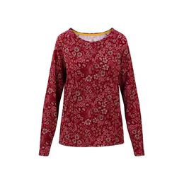 PIP Studio Tina Long Sleeve Top Daisy Dreams in Rot | Gr.: L