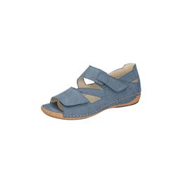 Waldl&auml;ufer WALDL&Auml;UFER Komfort Sandalen in Blau | Gr.: 4,5
