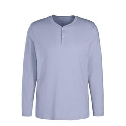 H.I.S. H.I.S Langarmshirt in hellblau | Gr.: S