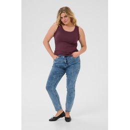 Kaffe curve Top in Bordeaux | Gr.: L