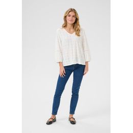 Kaffe Langarm-Bluse KAtyra Regular fit in Chalk CC. | Gr.: XS