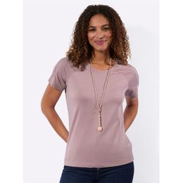 WITT WEIDEN Shirt in mauve | Gr.: 38