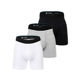 Stance Boxershort 3er Pack in Schwarz/Weiß/Grau | Gr.: XL