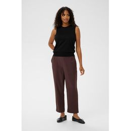 Kaffe Casual Hose KAbeatrice Regular fit in Seal Brown | Gr.: 34