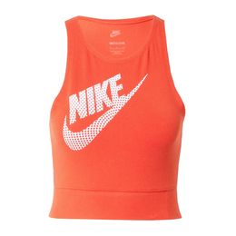 Nike Sportswear Top Damen Gr&ouml;&szlig;e XS orangerot / wei&szlig;