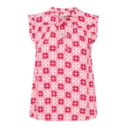 Ichi Bluse 'IHVERA' Damen Gr&ouml;&szlig;e L rosa / altrosa / dunkelpink / wei&szlig;