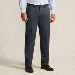LANDS' END CLASSIC COMFORT. B&uuml;gelleichte Chino, Herren,  Grau, Baumwolle, by Lands' End