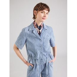 Object Bluse 'OBJFILUCA' Damen Gr&ouml;&szlig;e XL blue denim